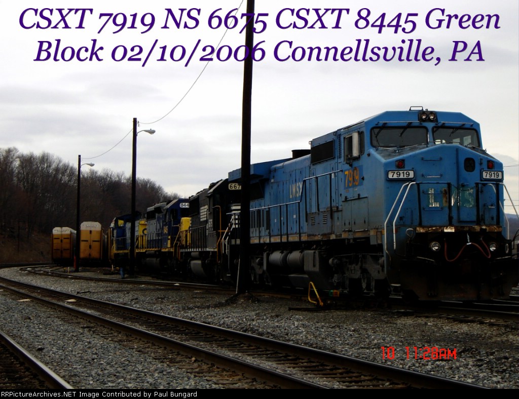 CSXT 7919 (ex-LMS) C40-8W